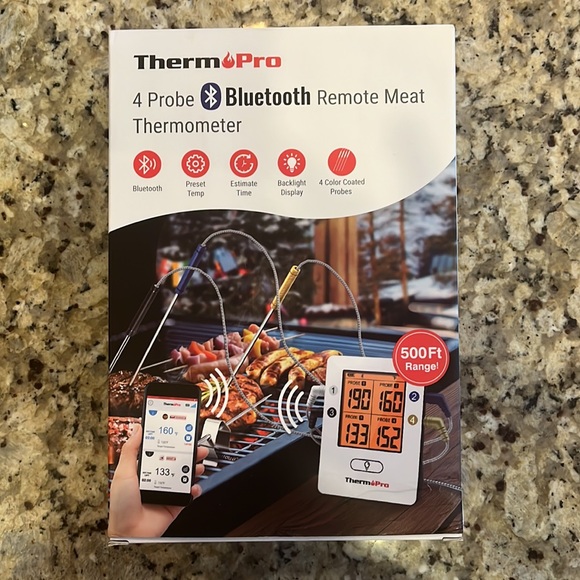 ThermoPro | Kitchen | Thermopro Bluetooth Meat Thermometer New In Box ...
